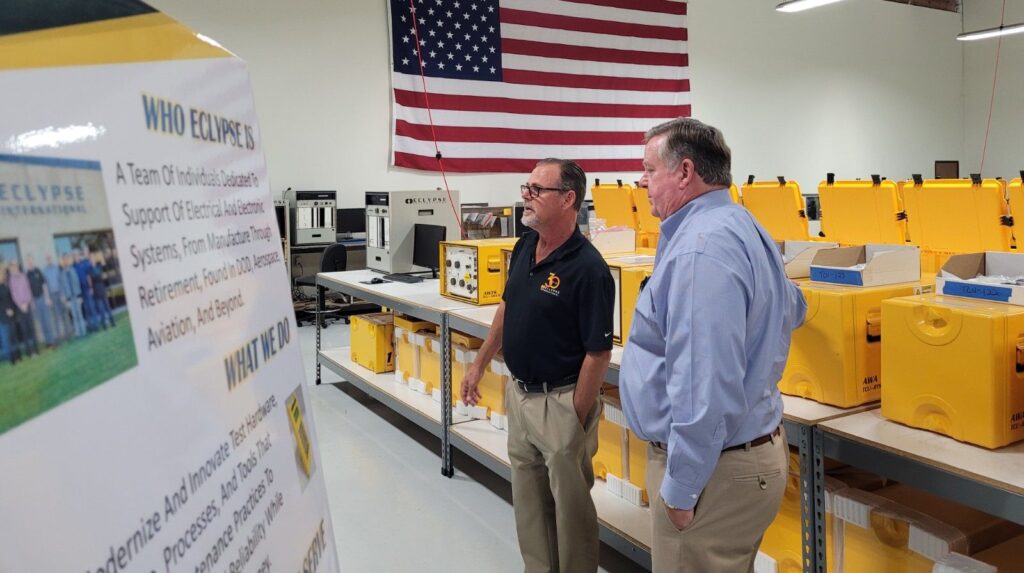 Local Congressman Visits Eclypse - Eclypse